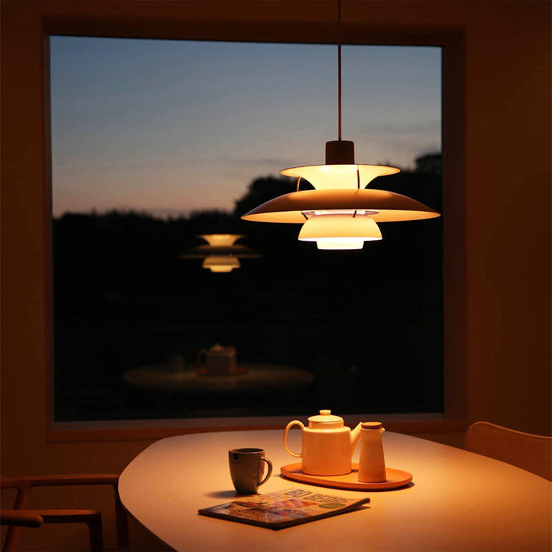 Danish Post-Modern PH5 Nordic Pendant Chandelier: Stunning Colorful De